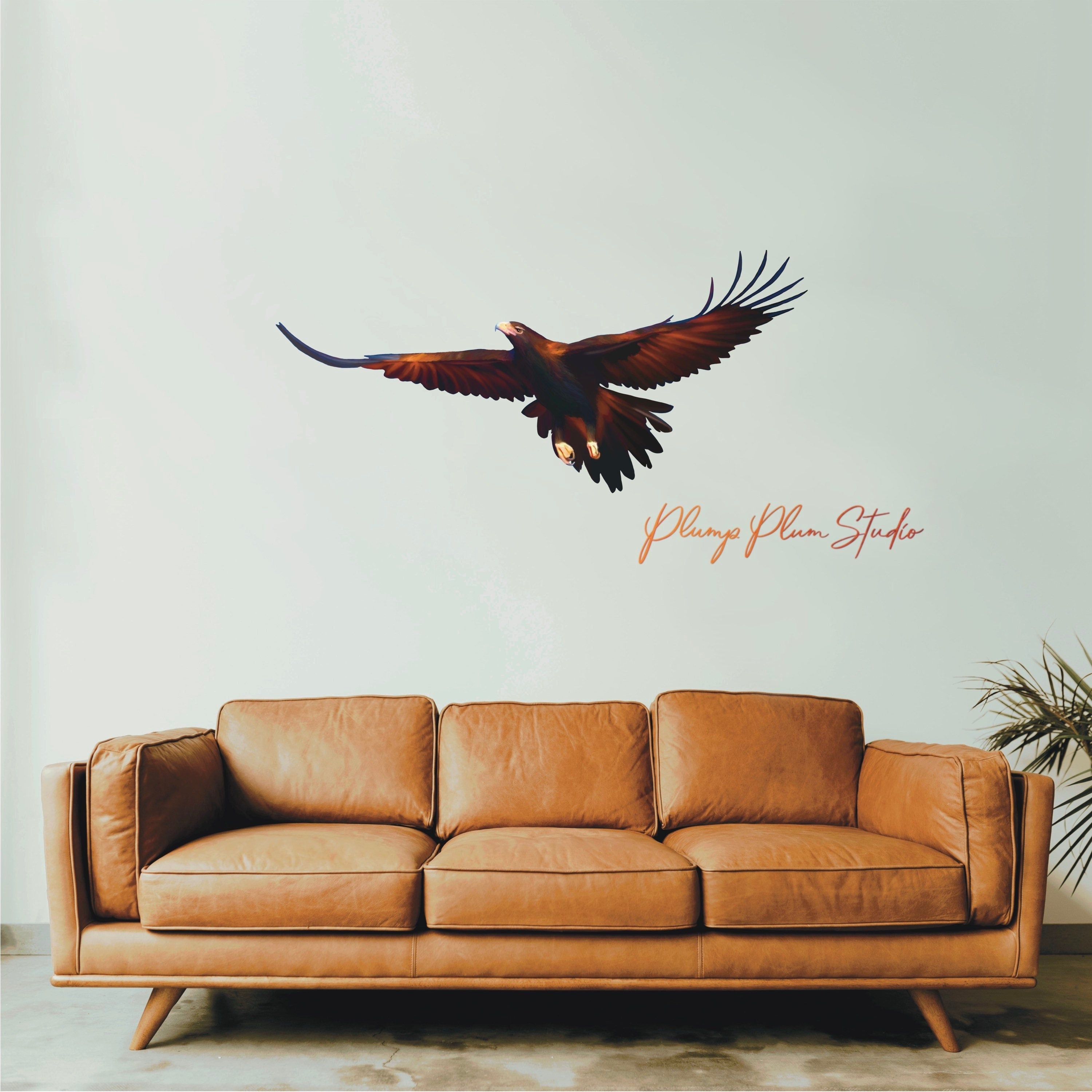 Large Wedgetail Eagle decal, large sticker, Australian Wedgetail Eagle ...